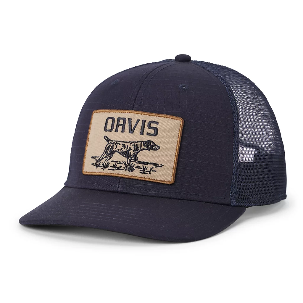 Pointer Trucker Hat- True Navy – Lone Star Dry Goods